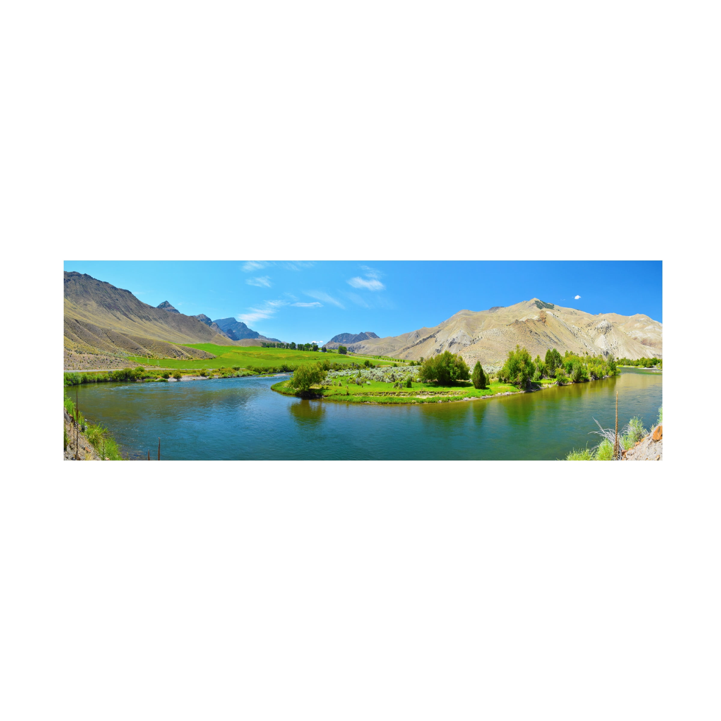 Robert Michaud 'Along US 93 South of Salmon 3' Canvas Art - Walmart.com