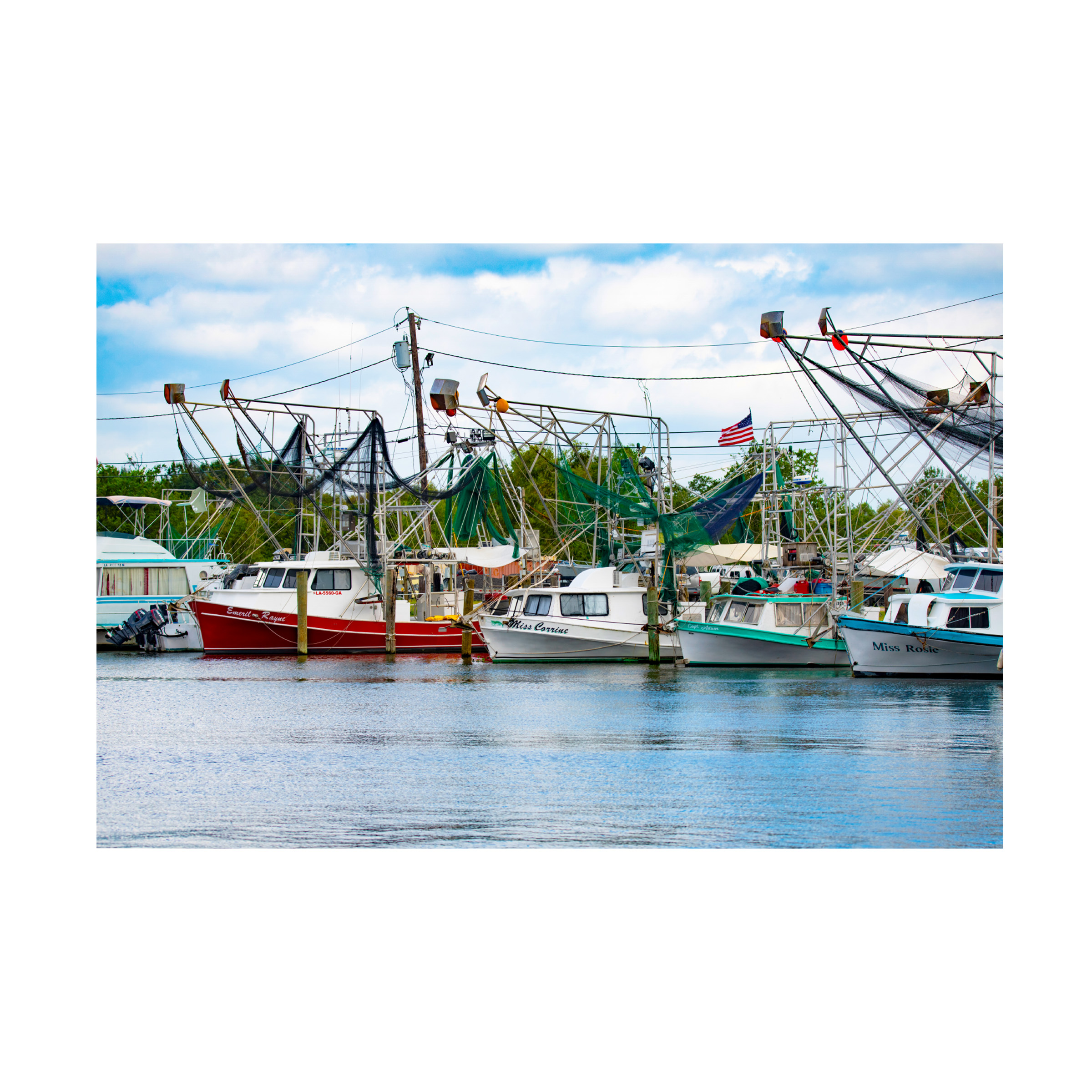 Free Shipping! Trademark Fine Art Robert Michaud Fishing Boats Jean ...