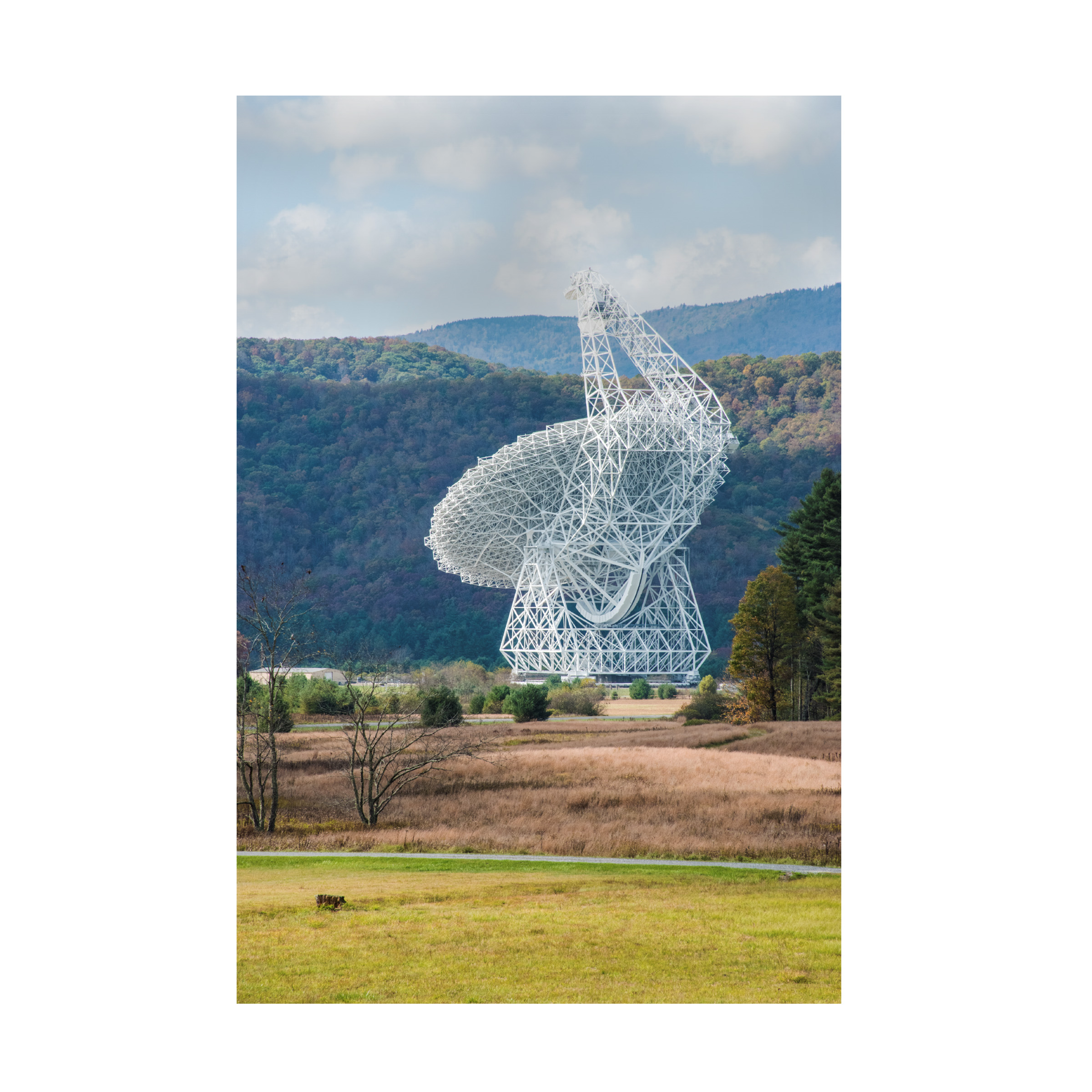 Robert Michaud 'Green Bank Telescope 3' Canvas Art - Walmart.com