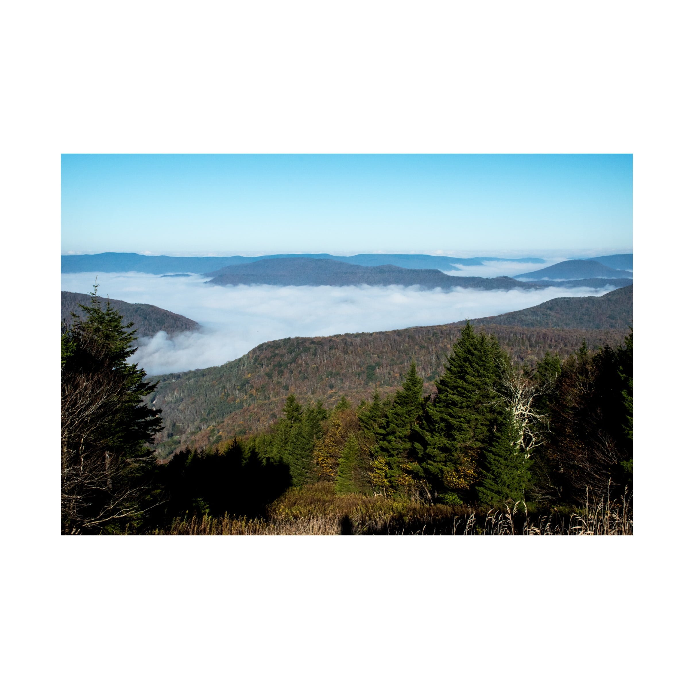 Robert Michaud 'Mountains inversion 1' Canvas Art - Walmart.com