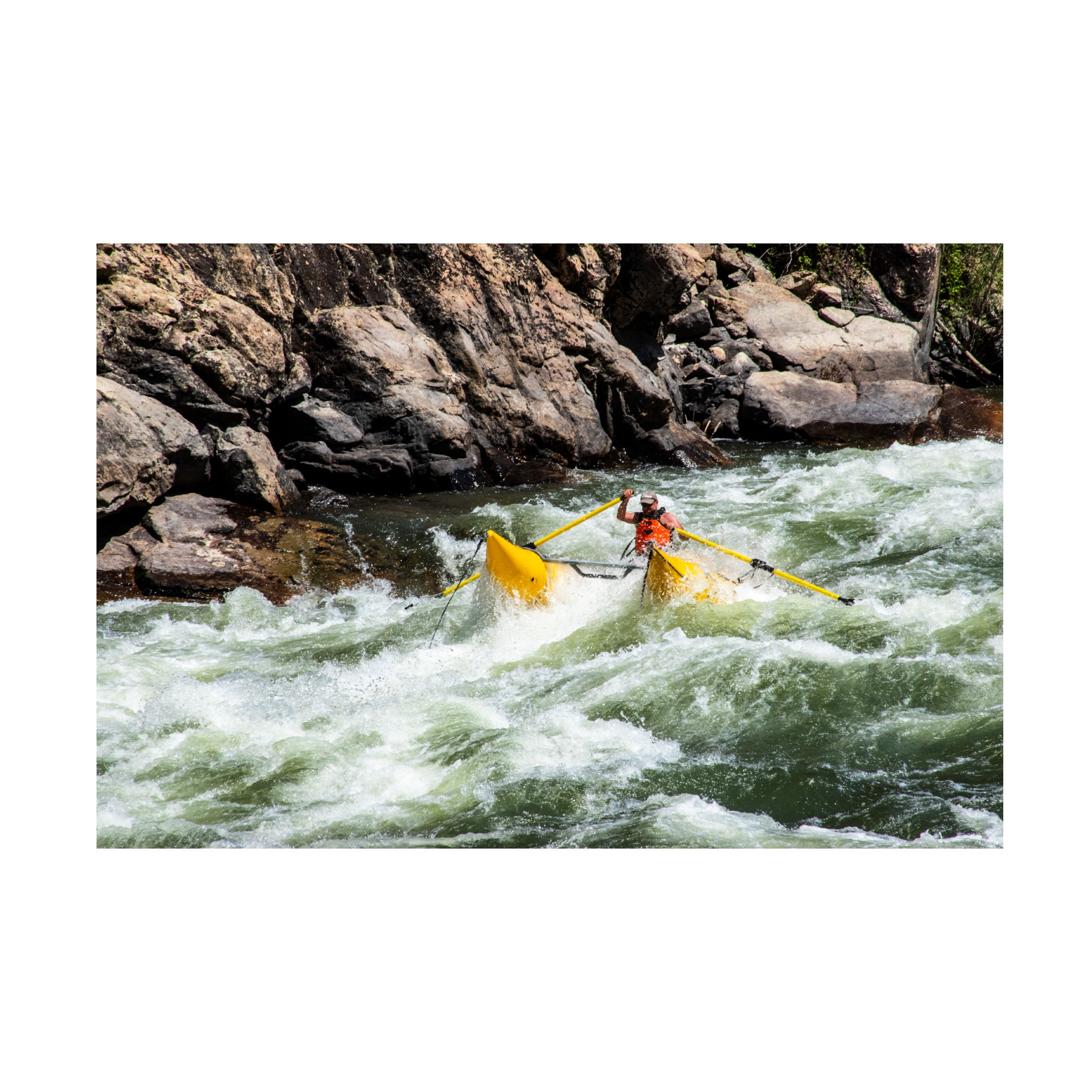 Robert Michaud 'Raft 1' Canvas Art - Walmart.com