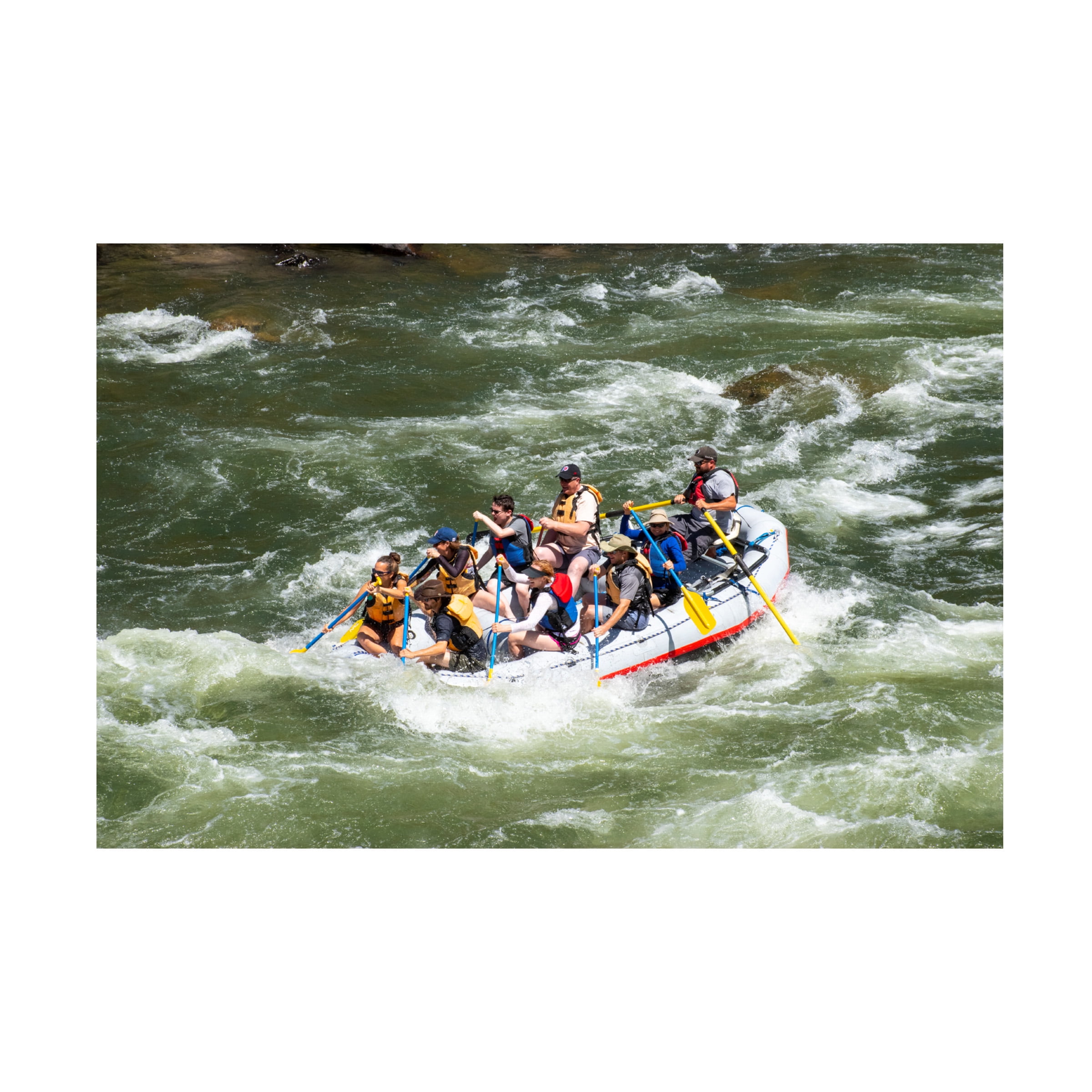 Robert Michaud 'Raft 3' Canvas Art - Walmart.com