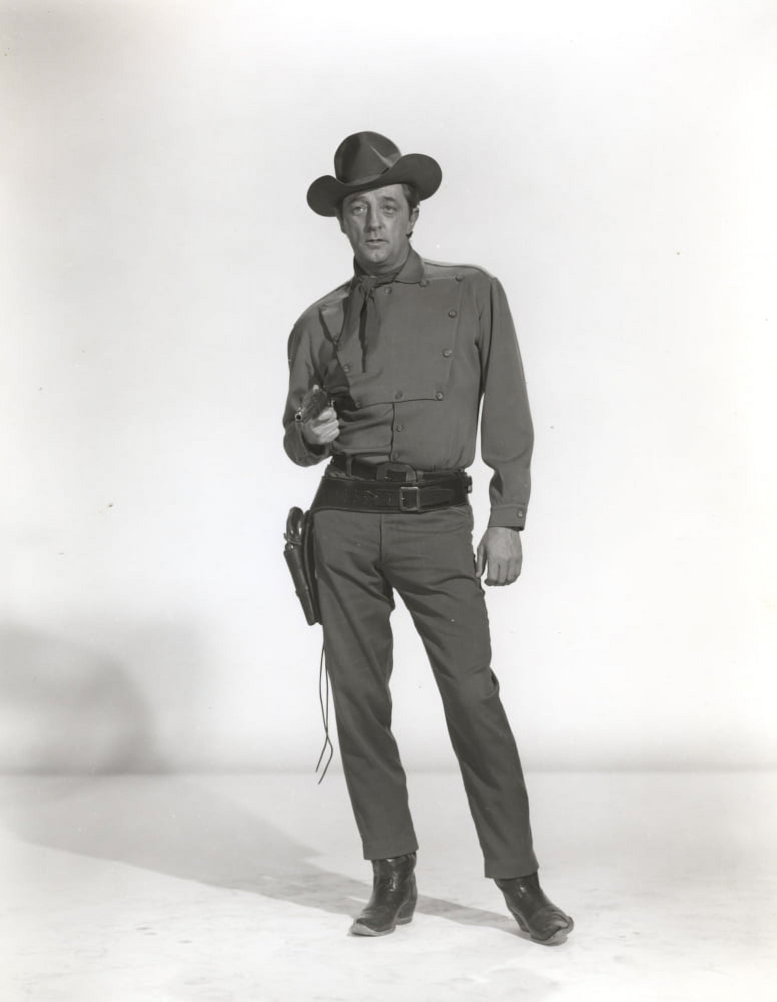 Robert Mitchum as a cowboy Photo Print (24 x 30) - Walmart.com