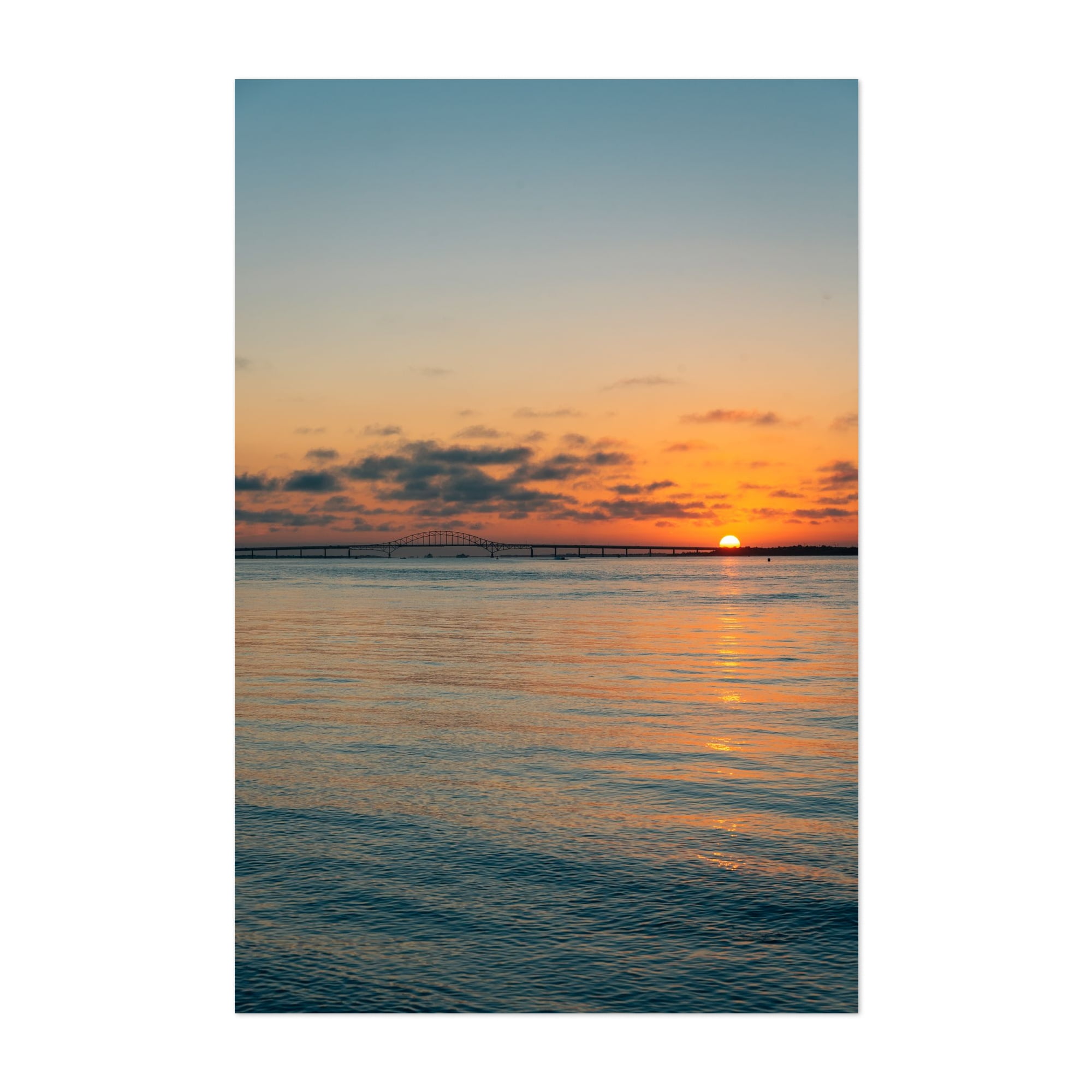 Robert Moses Causeway - New York Photography Sunset Ocean Bridge ...
