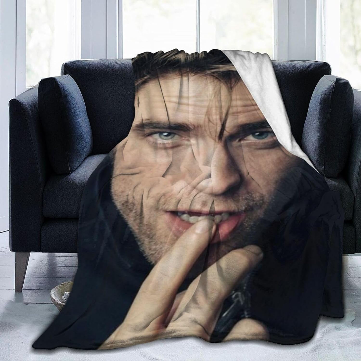 Robert Pattinson Blanket Anti-Pilling Throw Blanket Plush Blanket ...