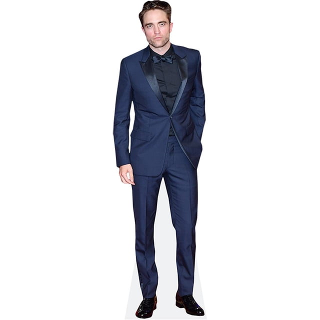 Robert Pattinson (Blue Suit) Mini Cardboard Cutout Standee - Walmart.com