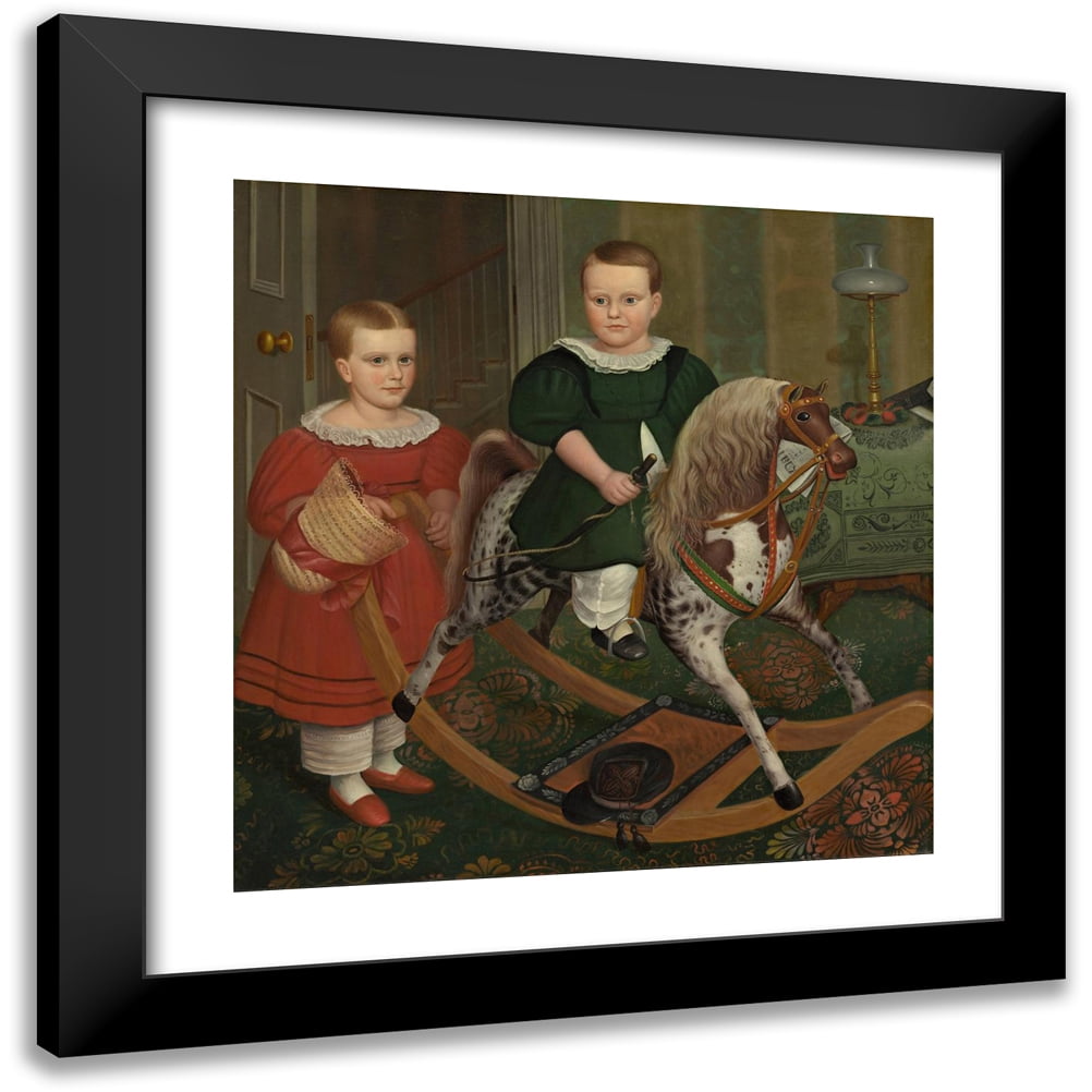 Robert Peckham 20x20 Black Modern Framed Museum Art Print Titled - The ...