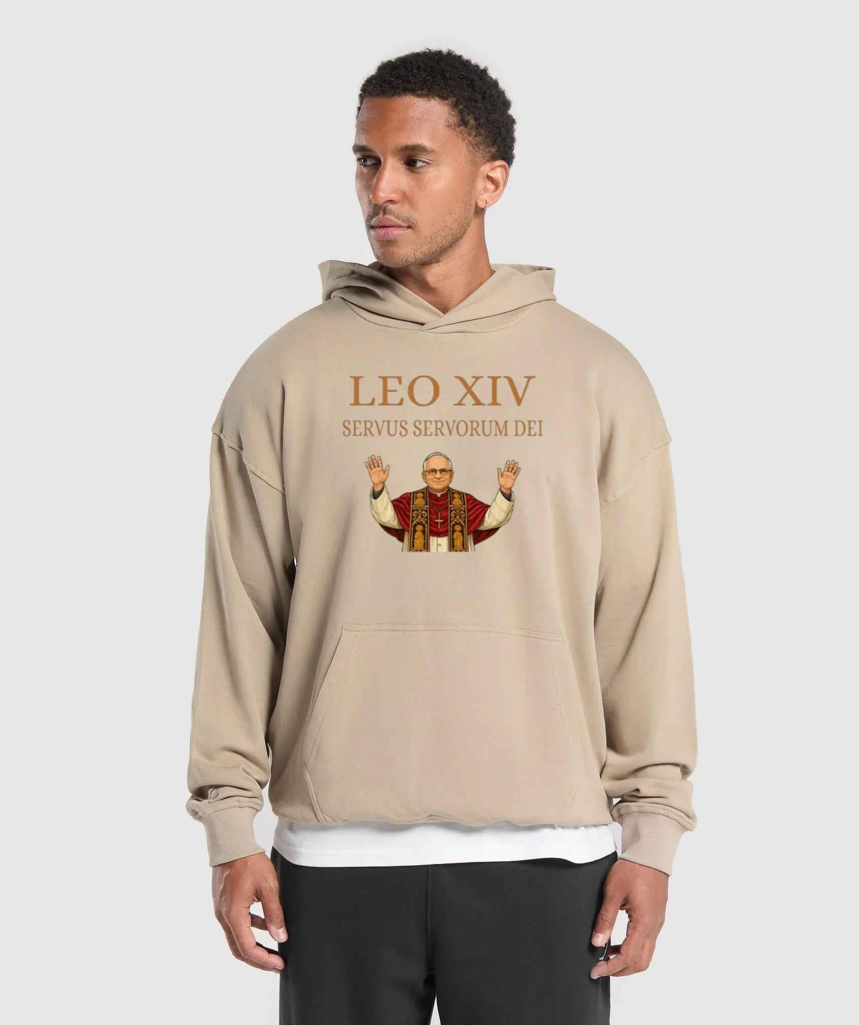 Robert Prevost Hoodie New Pope Leo XIV Vatican First American Design up to 5XL. - Walmart.com