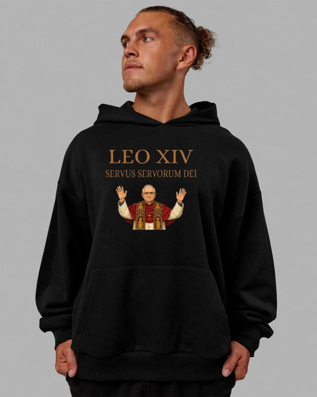 Robert Prevost Hoodie New Pope Leo XIV Vatican First American Design up to 5XL. - Walmart.com