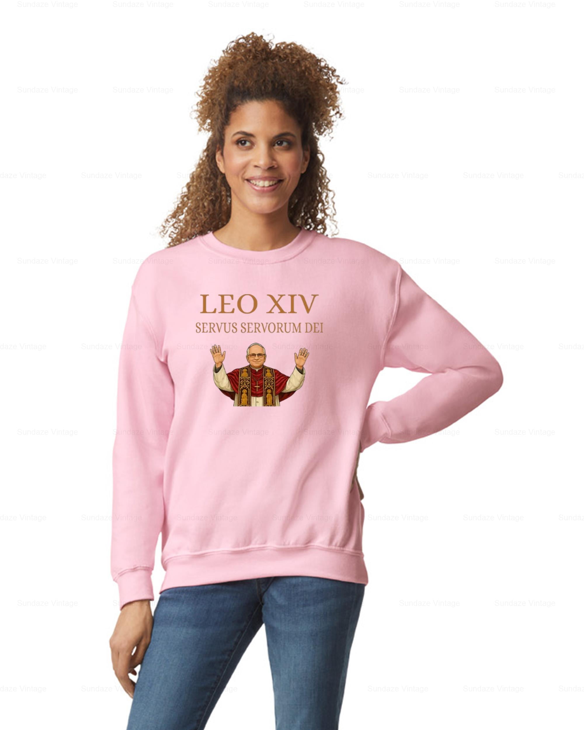 Robert Prevost New Pope Leo XIV Vatican First American Sweatshirt up to size 5XL. - Walmart.com