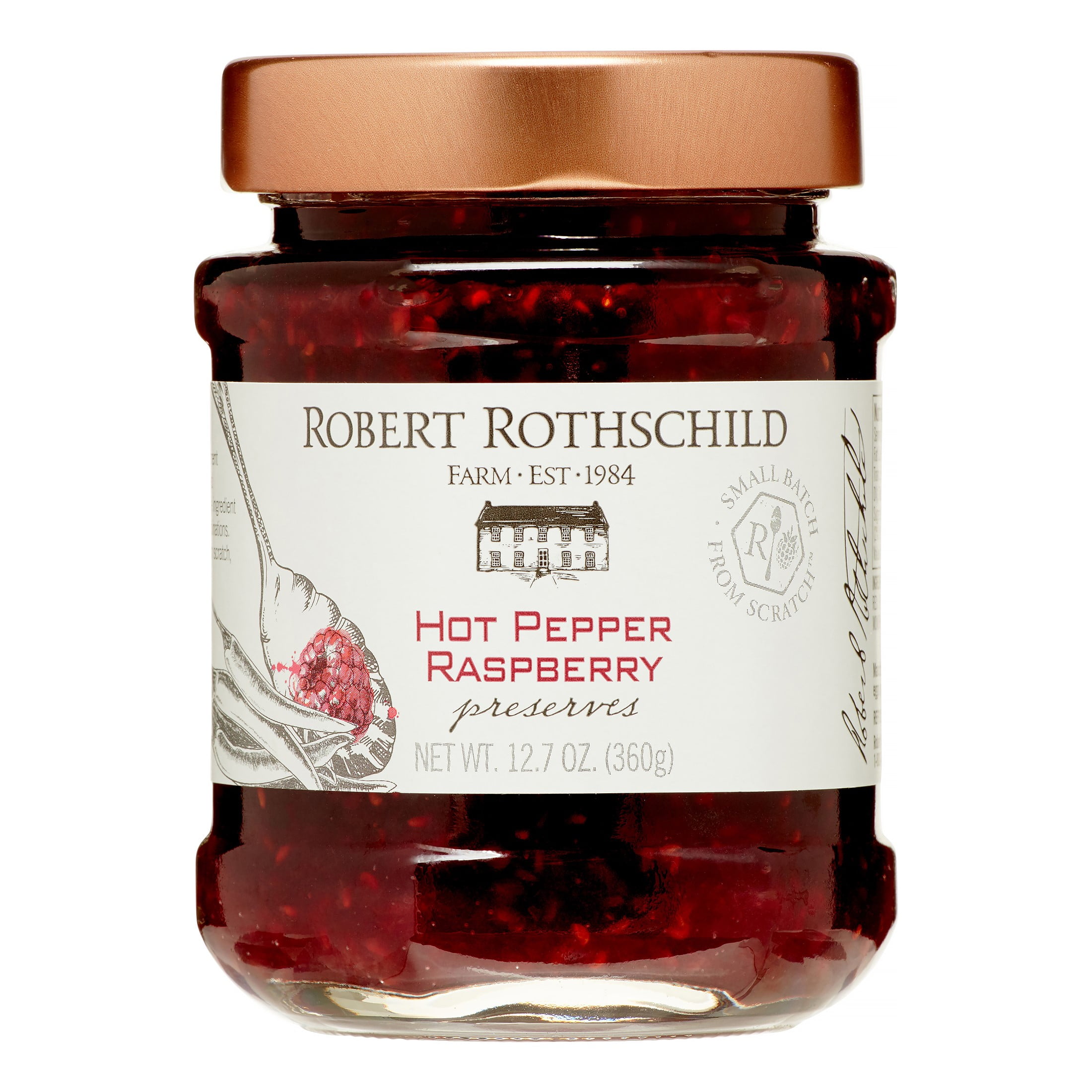 Robert Rothschild Hot Pepper Raspberry Preserves, 12.7 Oz - Walmart.com