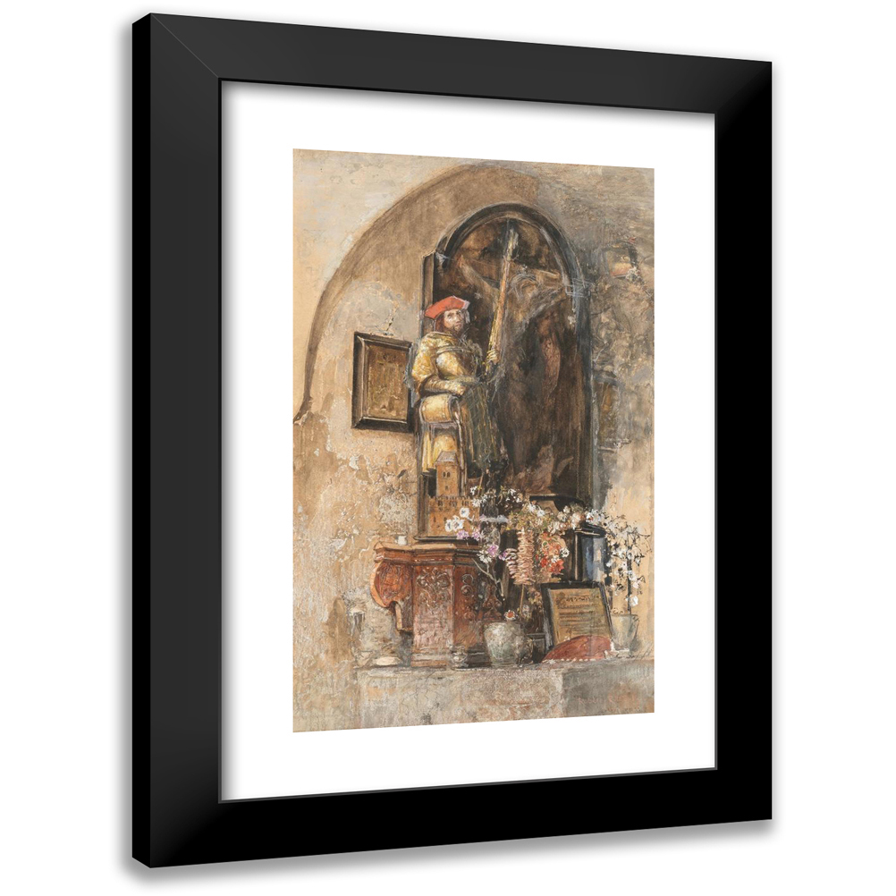 Robert Russ 16x24 Black Modern Framed Museum Art Print Titled - Study ...