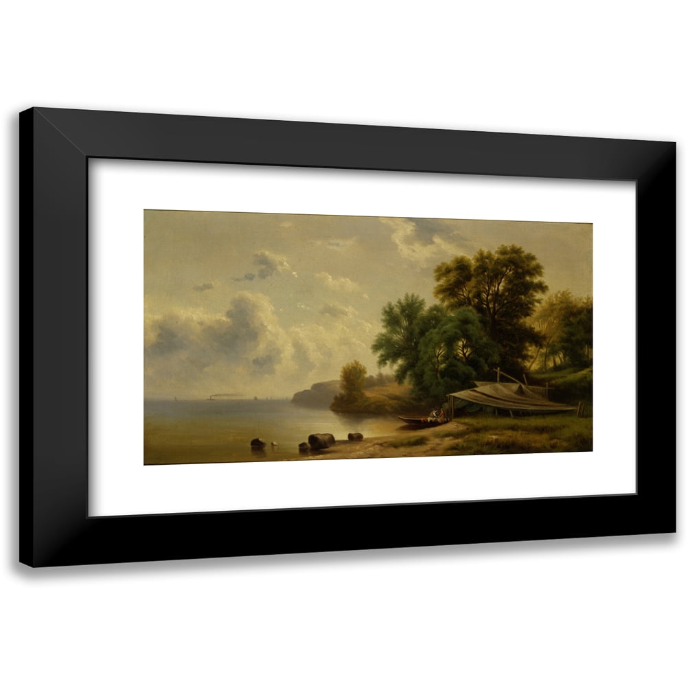Robert S. Duncanson 18x12 Black Modern Framed Museum Art Print Titled ...