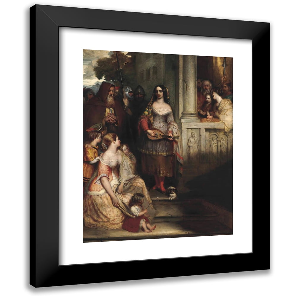 Robert Scott Lauder 15x18 Black Modern Framed Museum Art Print Titled ...