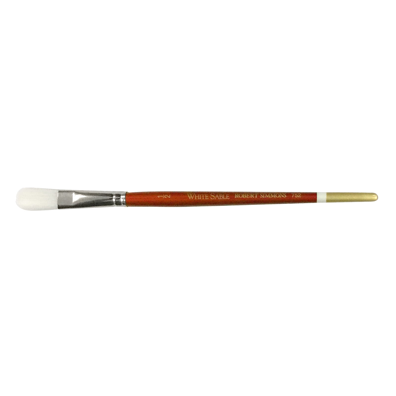Robert Simmons White Sable Watercolor Brush, Short Handle, Oval Wash, 1 ...