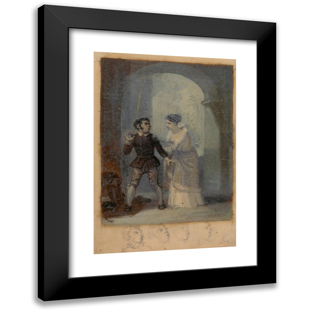 Robert Smirke 11x14 Black Modern Framed Museum Art Print Titled ...