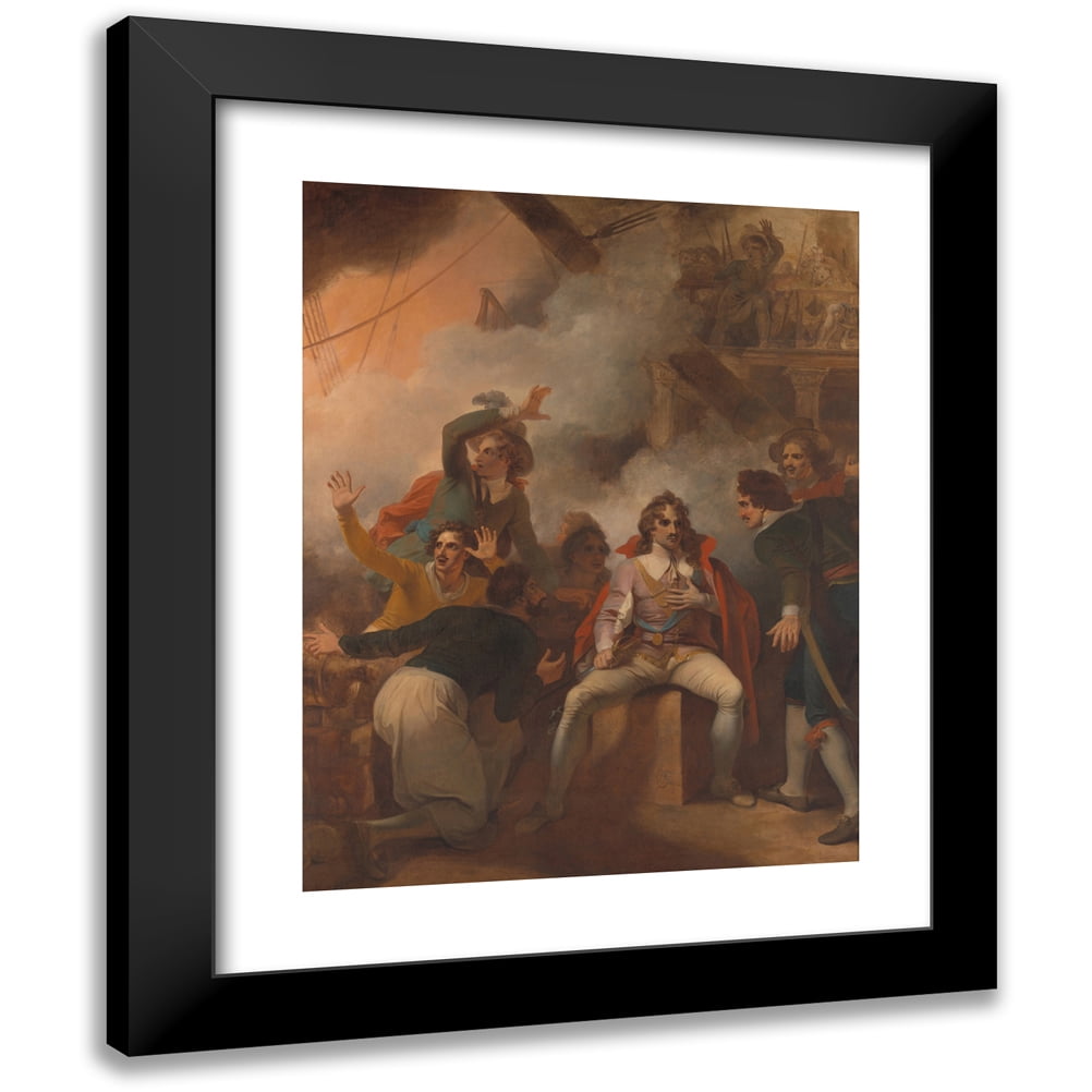 Robert Smirke 12x14 Black Modern Framed Museum Art Print Titled - The ...