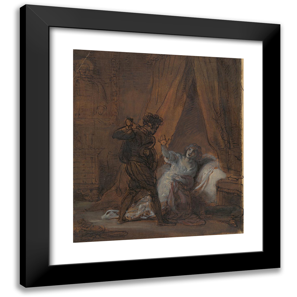 Robert Smirke 15x17 Black Modern Framed Museum Art Print Titled - One ...