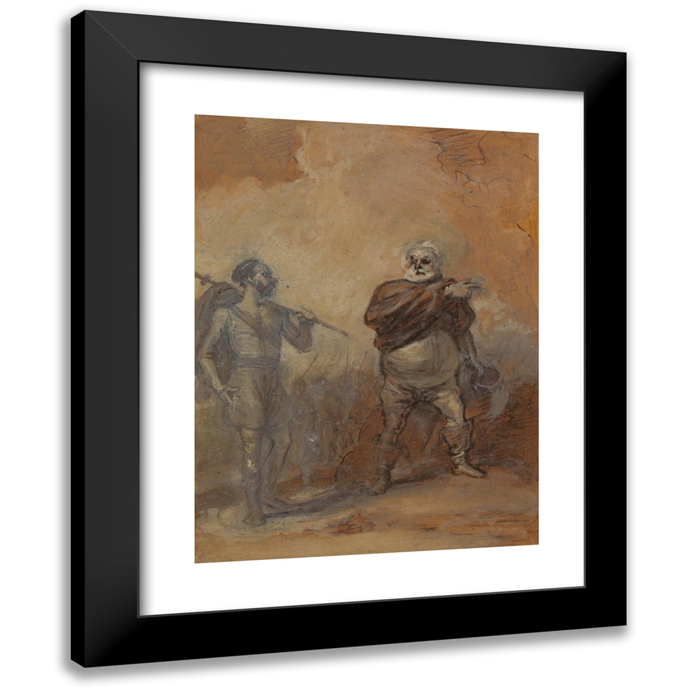 Robert Smirke 15x18 Black Modern Framed Museum Art Print Titled ...
