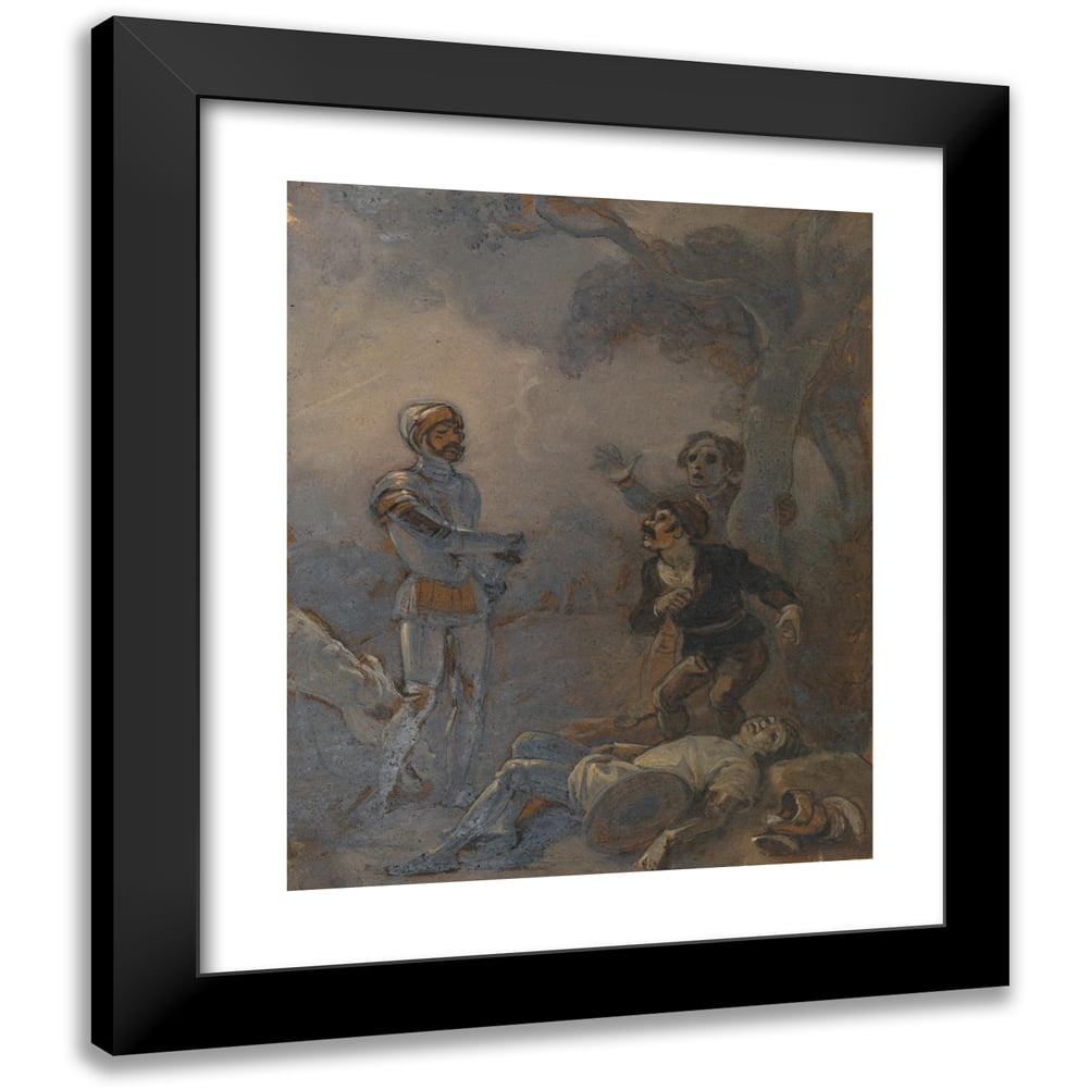 Robert Smirke 15x18 Black Modern Framed Museum Art Print Titled - One ...