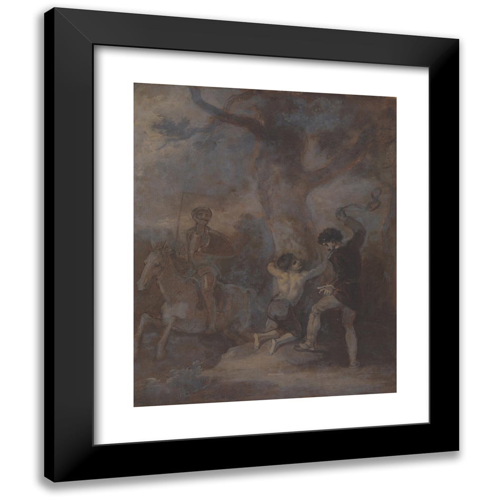 Robert Smirke 15x18 Black Modern Framed Museum Art Print Titled - One ...