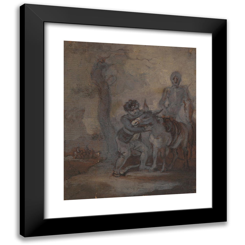 Robert Smirke 15x18 Black Modern Framed Museum Art Print Titled - One ...