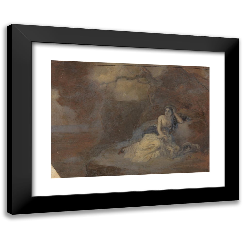 Robert Smirke 18x14 Black Modern Framed Museum Art Print Titled - One ...