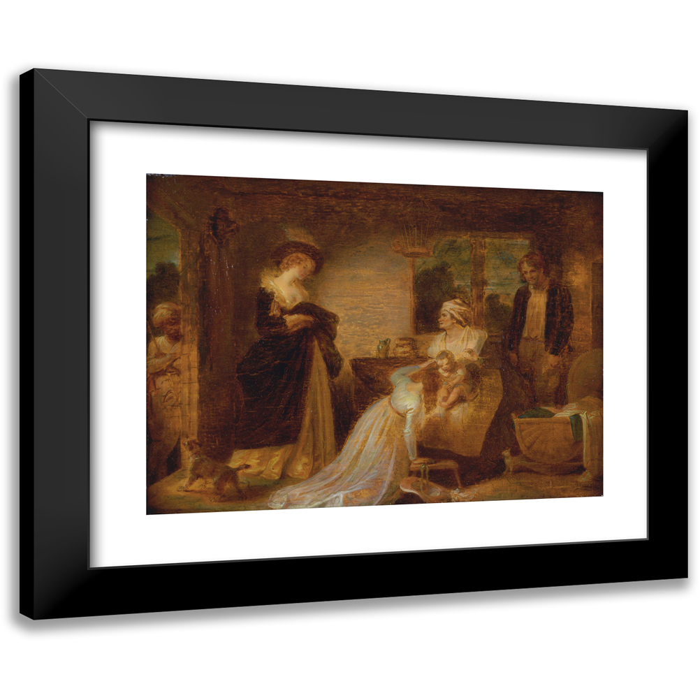 Robert Smirke 18x14 Black Modern Framed Museum Art Print Titled - The ...
