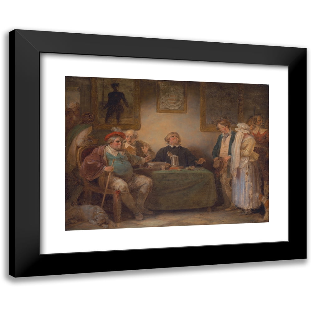 Robert Smirke 18x15 Black Modern Framed Museum Art Print Titled - The ...