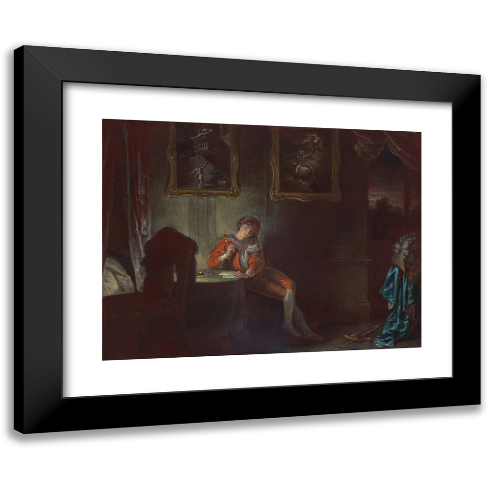 Robert Smirke 24x19 Black Modern Framed Museum Art Print Titled - The ...