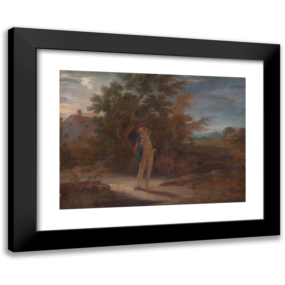Robert Smirke 24x19 Black Modern Framed Museum Art Print Titled - The ...