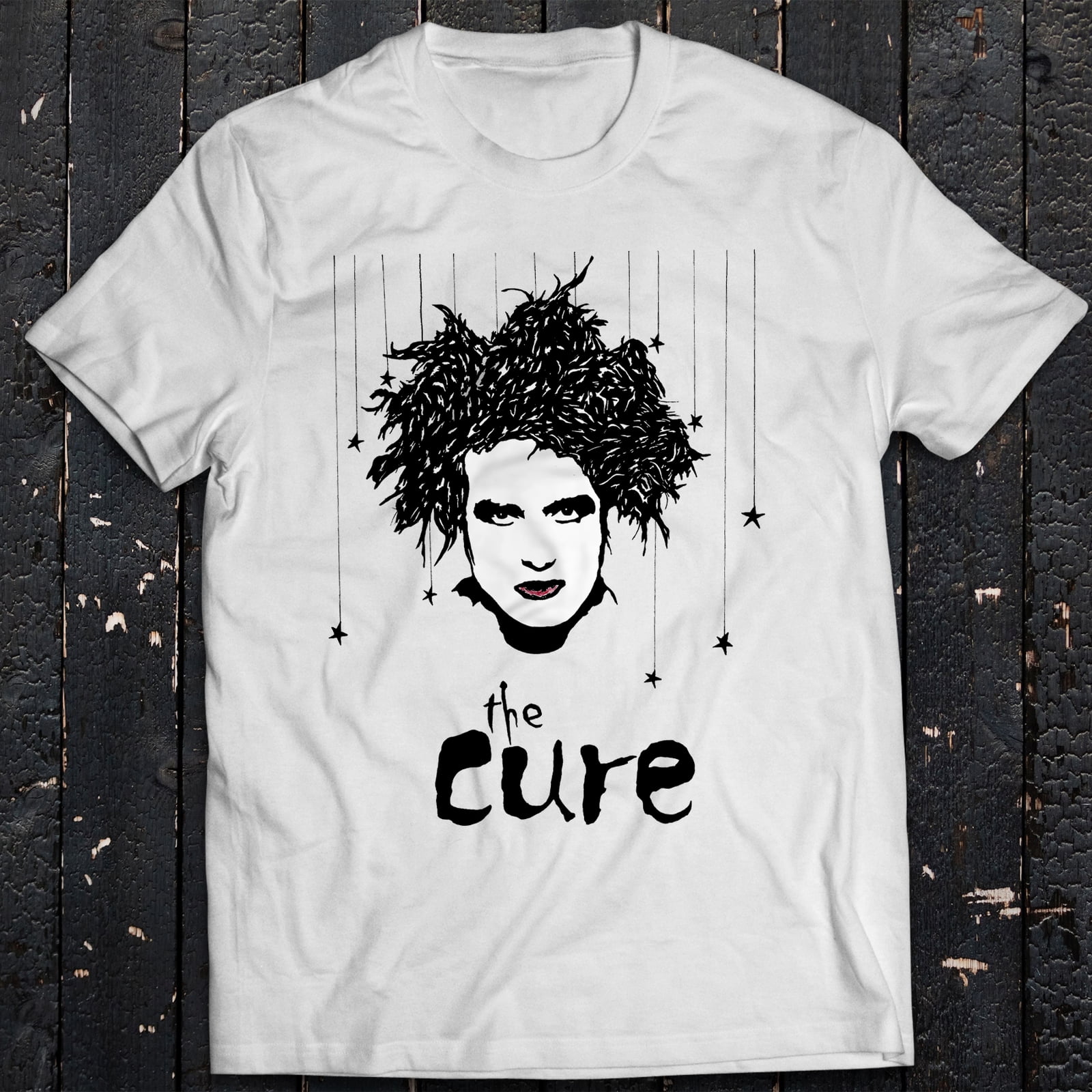 Robert Smith The Cure Album T-Shirt Rock Tee Disintegration Wish Faith ...