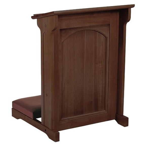 Robert Smith YD936 Abbey Kneeler - Walnut Stain - Walmart.com