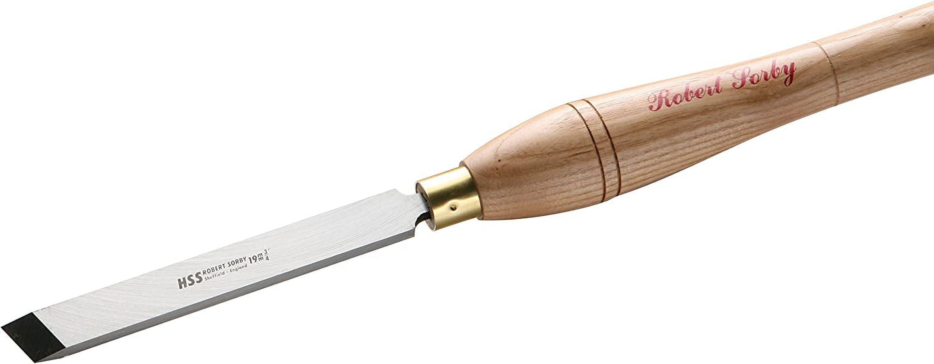 Robert Sorby 810H 1-1/4” Wide Rectangular Standard Skew Dual Bevel ...