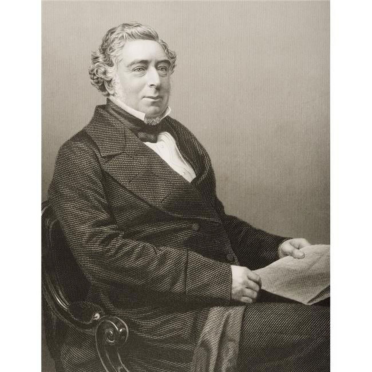 Robert Stephenson 1803-1859. English Civil Engineer. Engraved by D. J ...