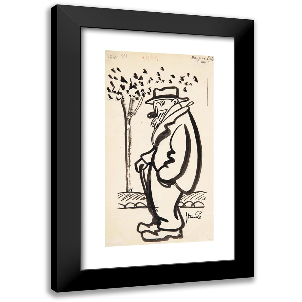Robert Storm Petersen 11x18 Black Modern Framed Museum Art Print Titled ...