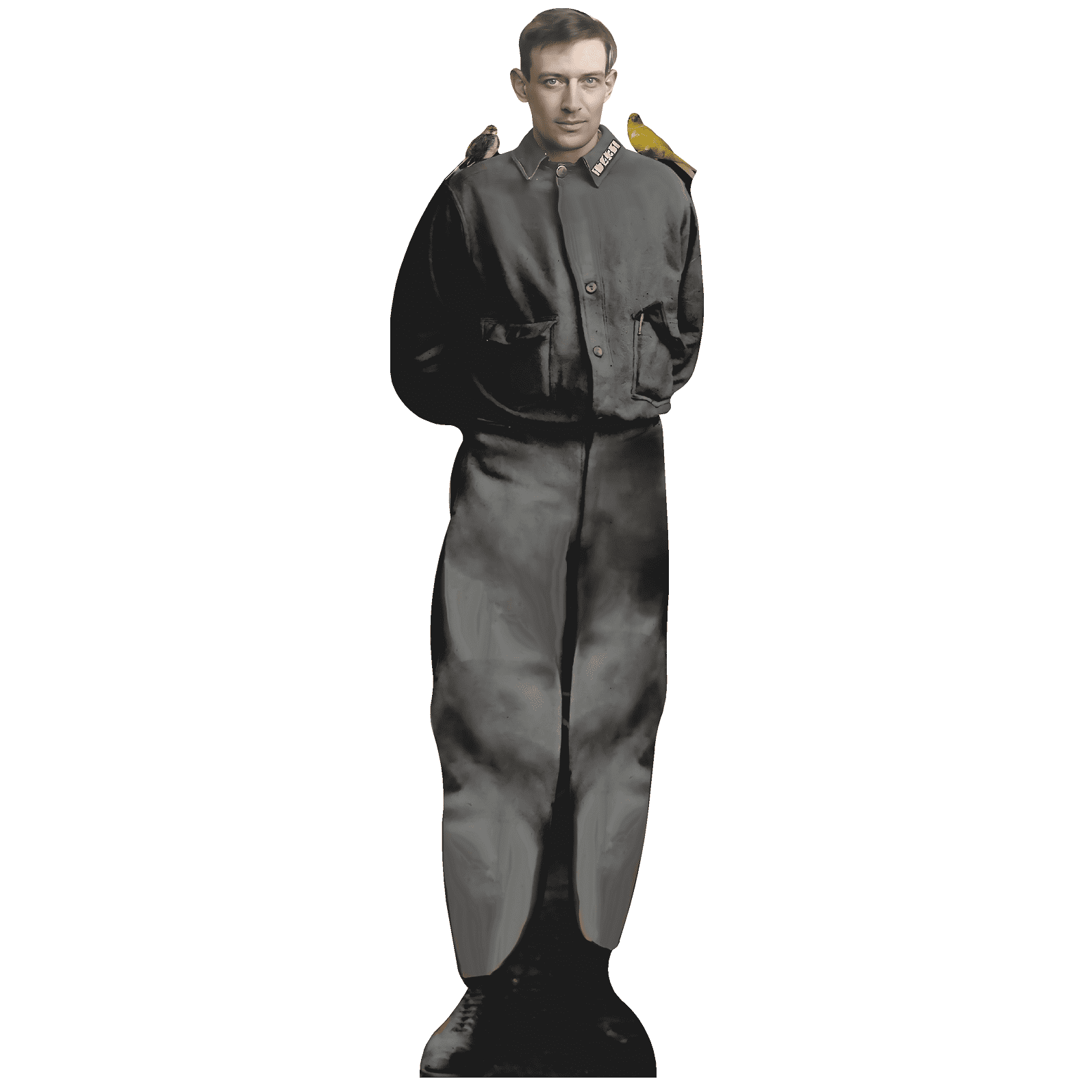 Robert Stroud Bird Man Alcatraz Leavenworth Cardboard Cutout Standee ...