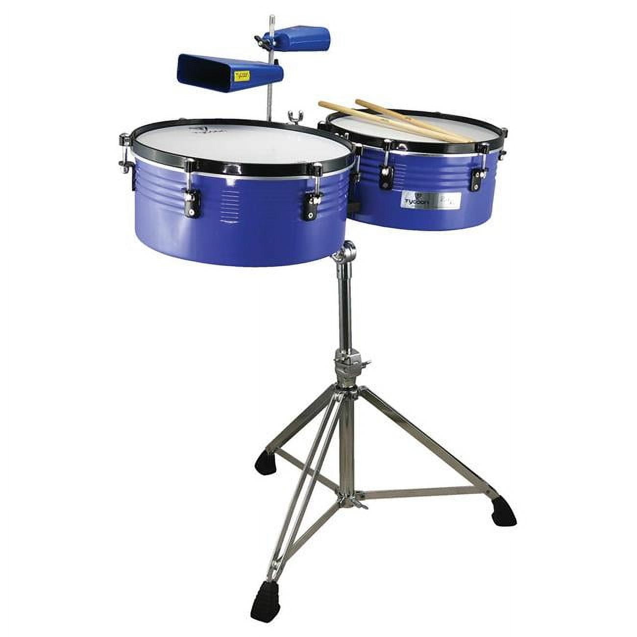 Tycoon 755206 14 in. & 15 in. Vilera, Robert Signature Series Timbales ...