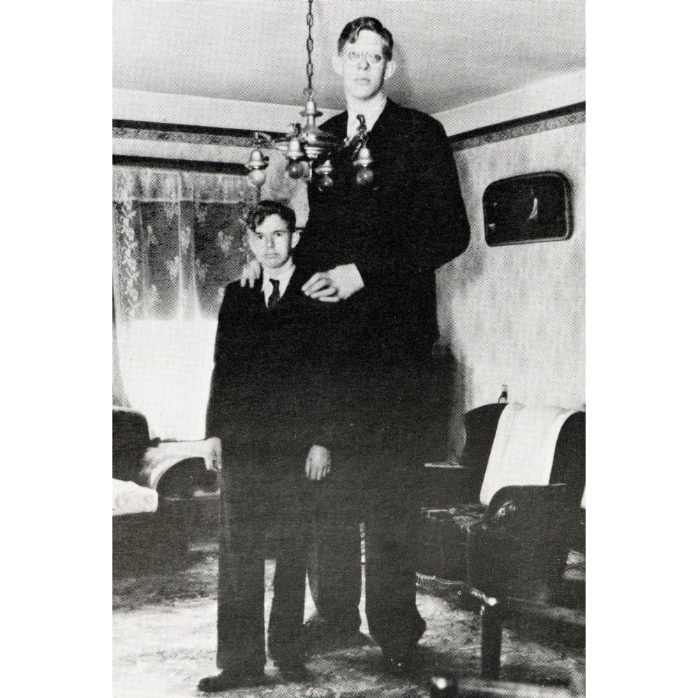 Robert Wadlow World'S Tallest Man 8'11.1" 1938. Courtesy Csu Archives ...