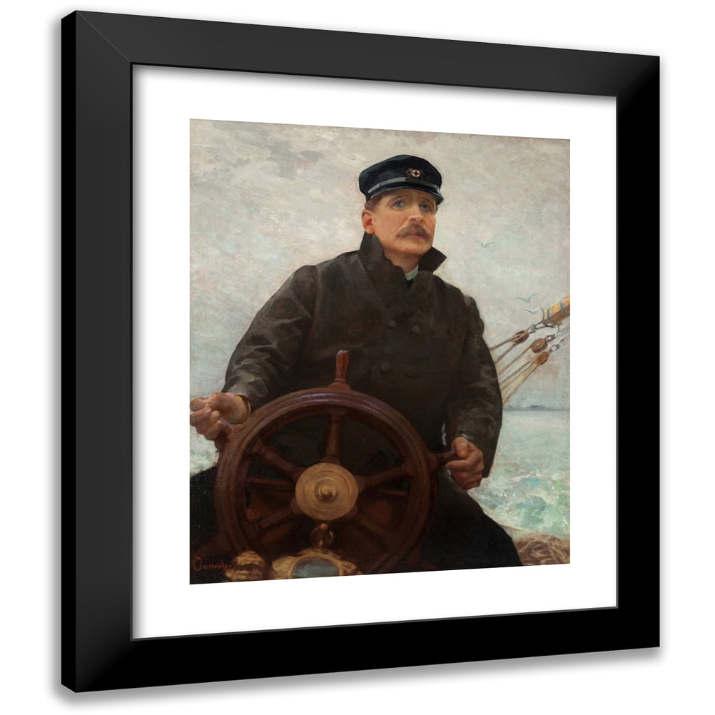 Robert William Vonnoh 15x18 Black Modern Framed Museum Art Print Titled ...