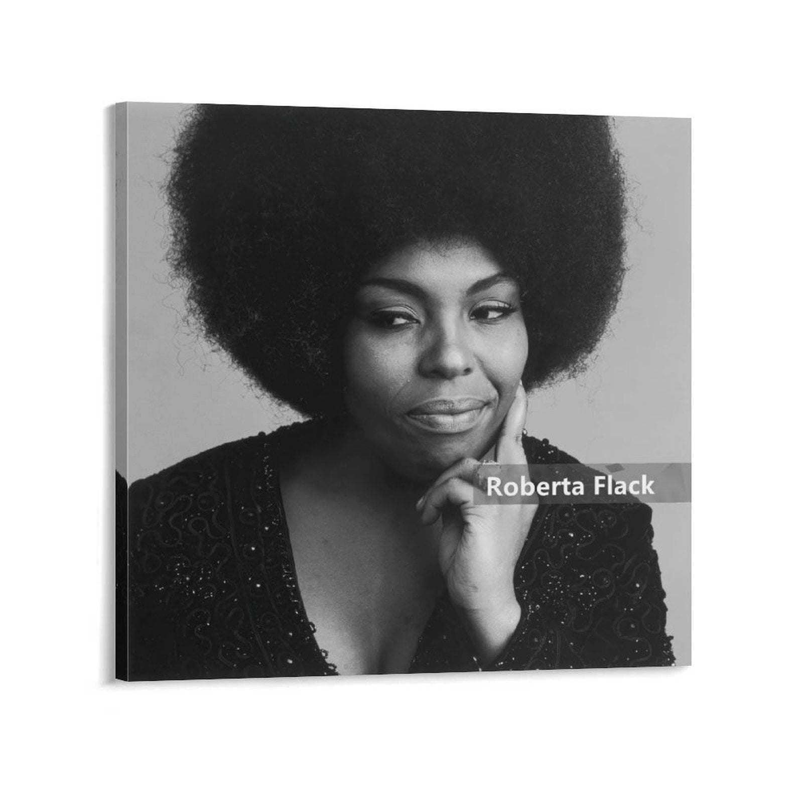 Roberta Flack Poster 6-gigapixel-scale-2x Canvas Art Poster and Wall Art Picture Print Modern ...