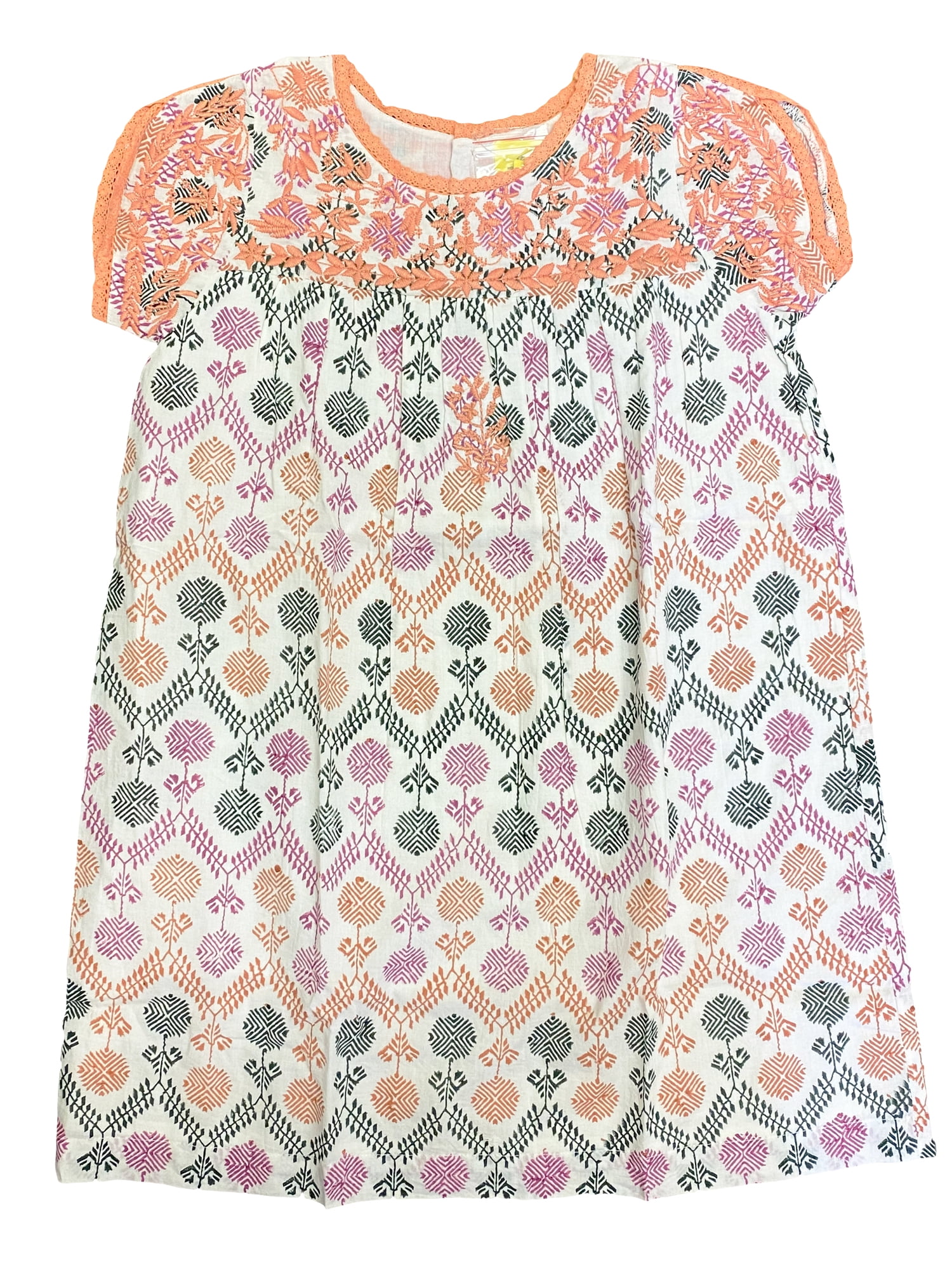 Roberta Roller Rabbit Girl's Lona Sophia Dress 8 Years Rose - Walmart.com