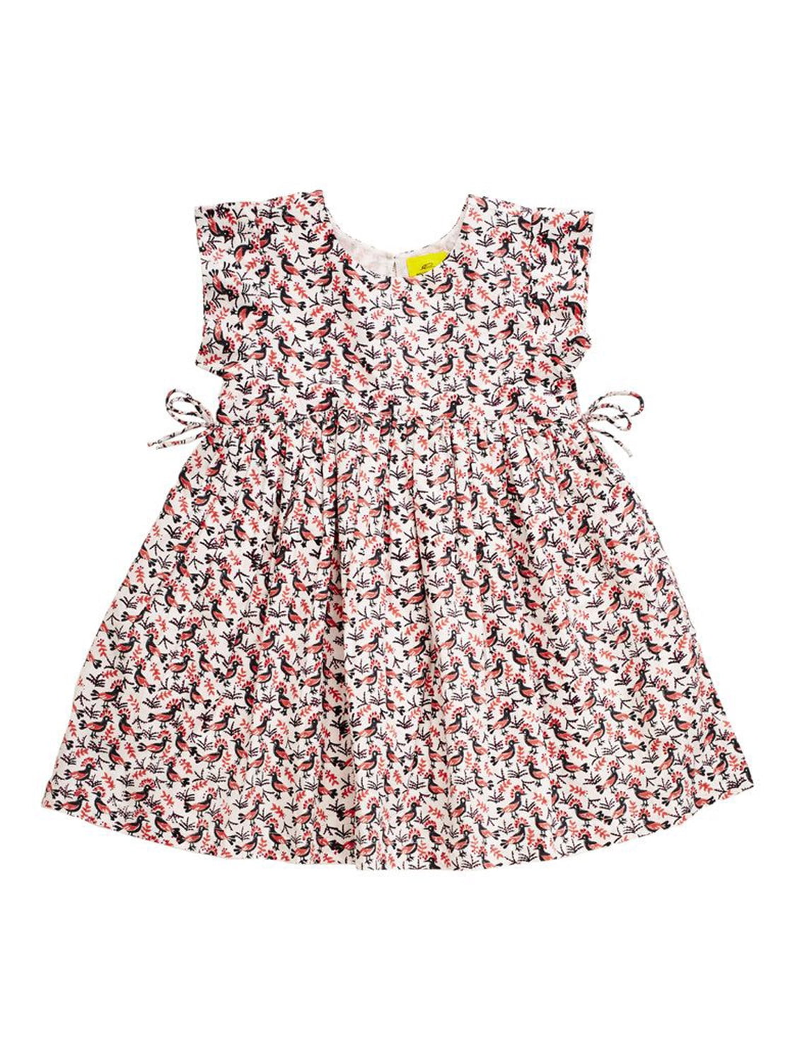 Roberta Roller Rabbit Girls Jamyang Fleur Dress 4 Years Coral - Walmart.com