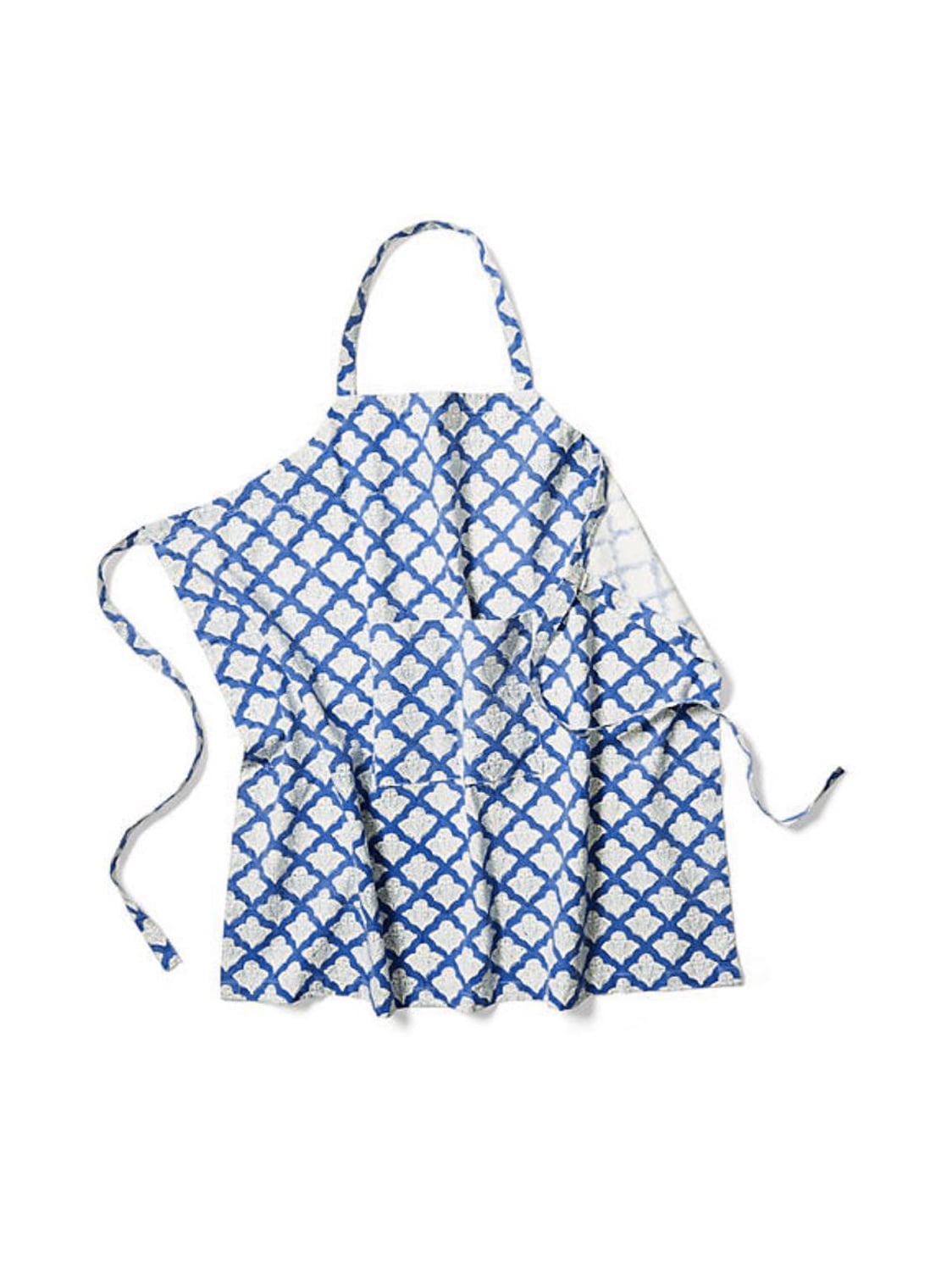 Roberta Roller Rabbit Jemina Apron One Size Blue - Walmart.com