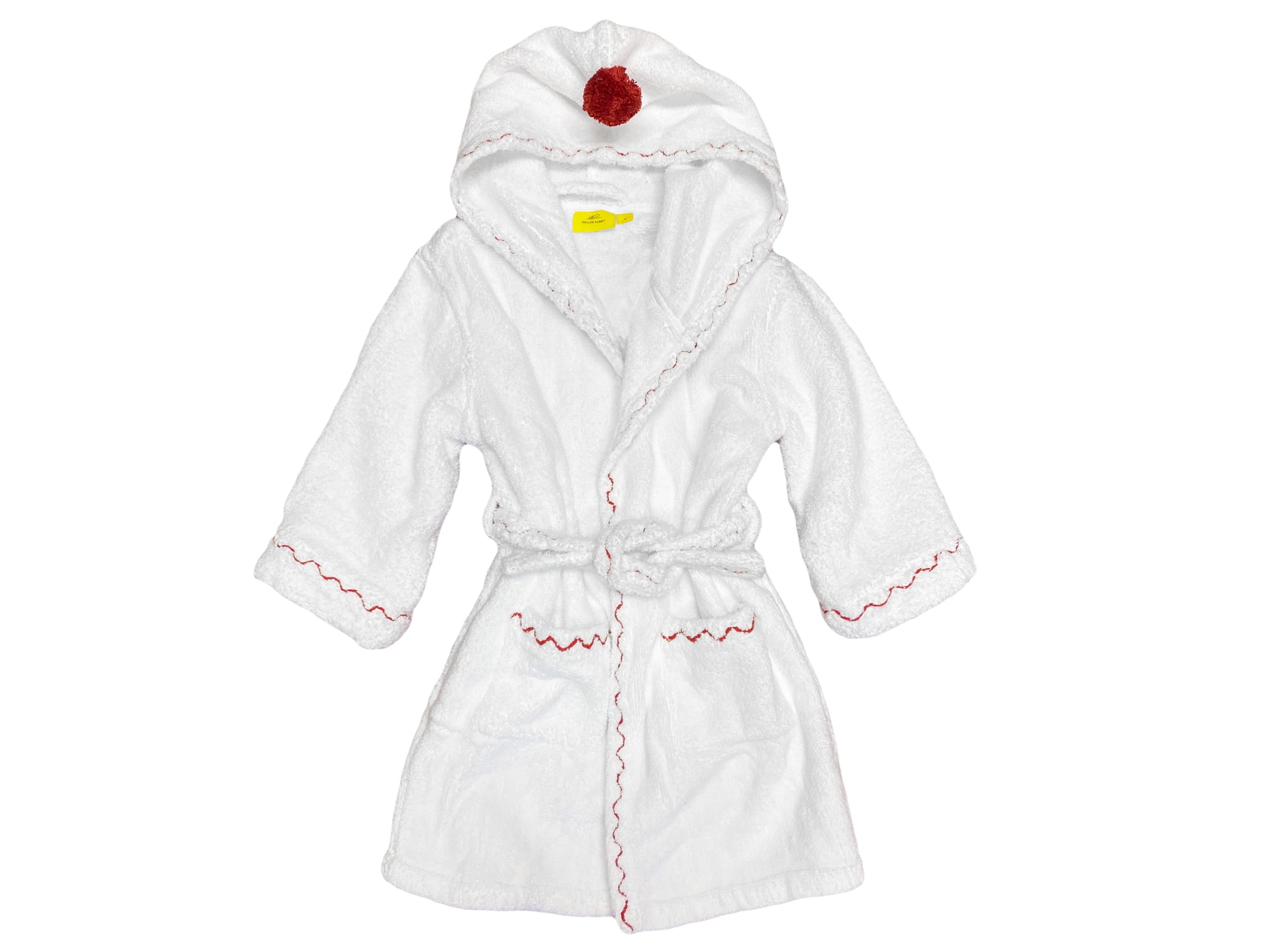 Roberta Roller Rabbit Unisex Kid's Fon Fon Robe Small Red - Walmart.com