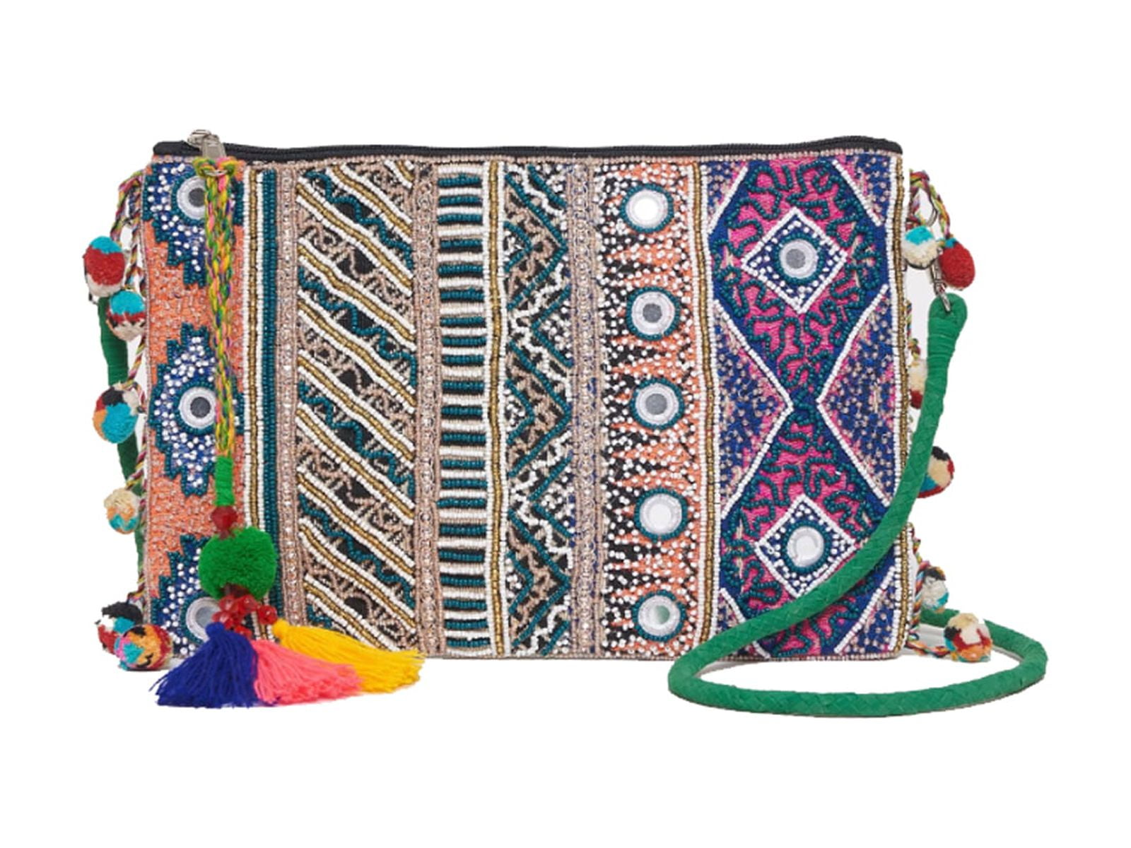 Roberta Roller Rabbit Women's Beaded Hana Clutch One Size Multicolor ...