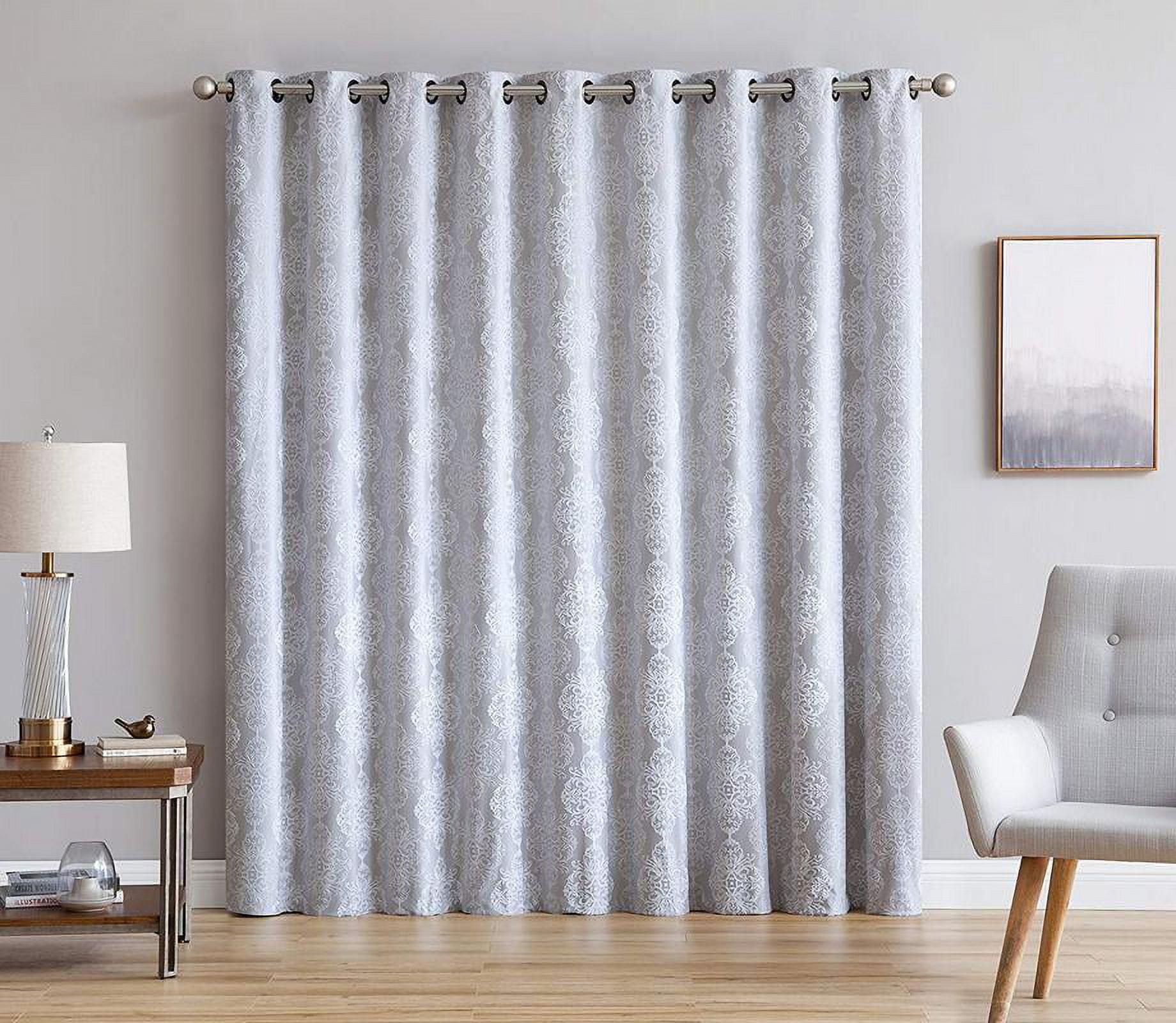 Roberta Total Blackout Grommet Patio Curtain Blocks 100% Sunlight 4 ...