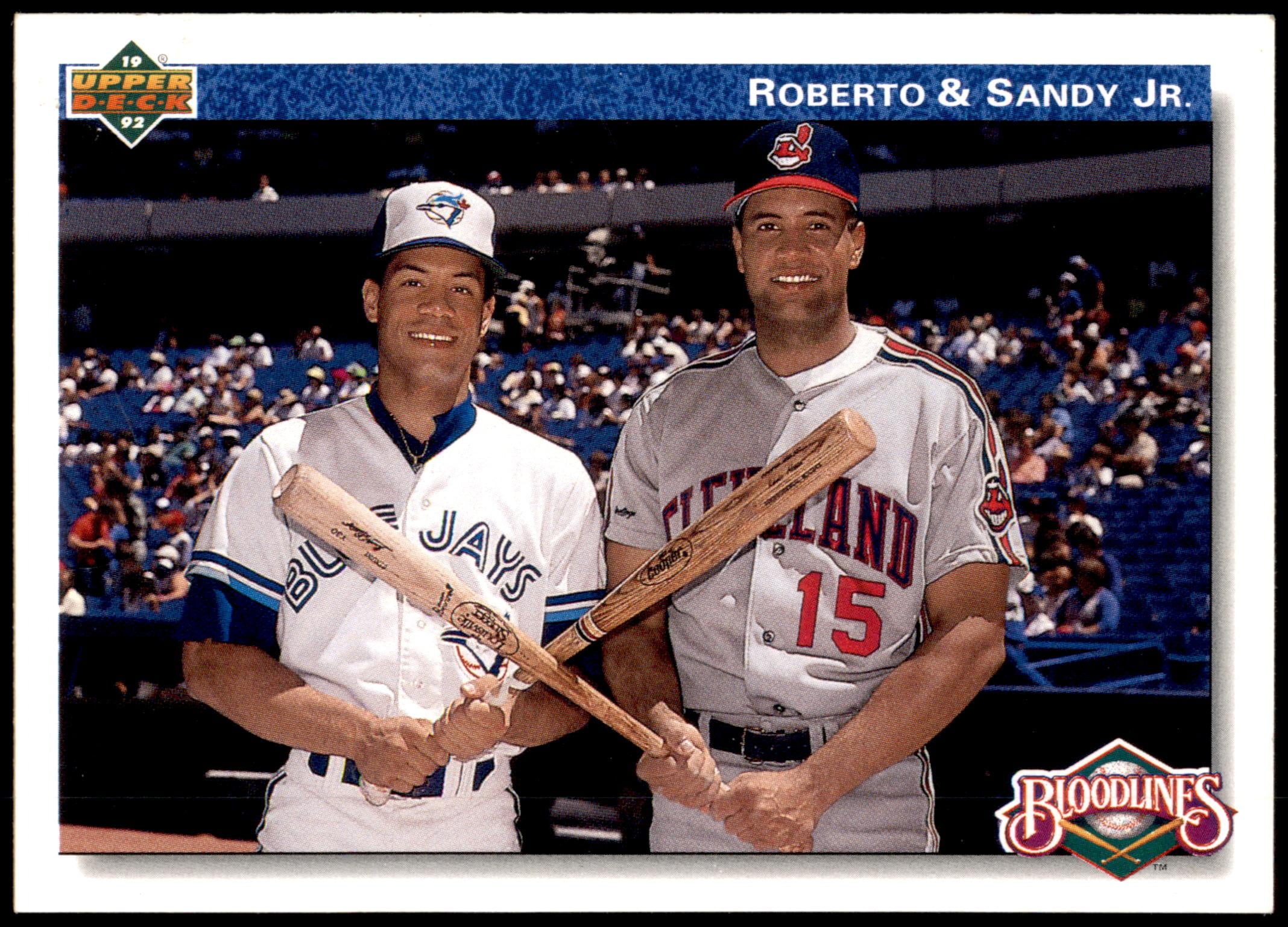 Roberto Alomar / Sandy Alomar Jr. #81 1992 Upper Deck - Walmart.com
