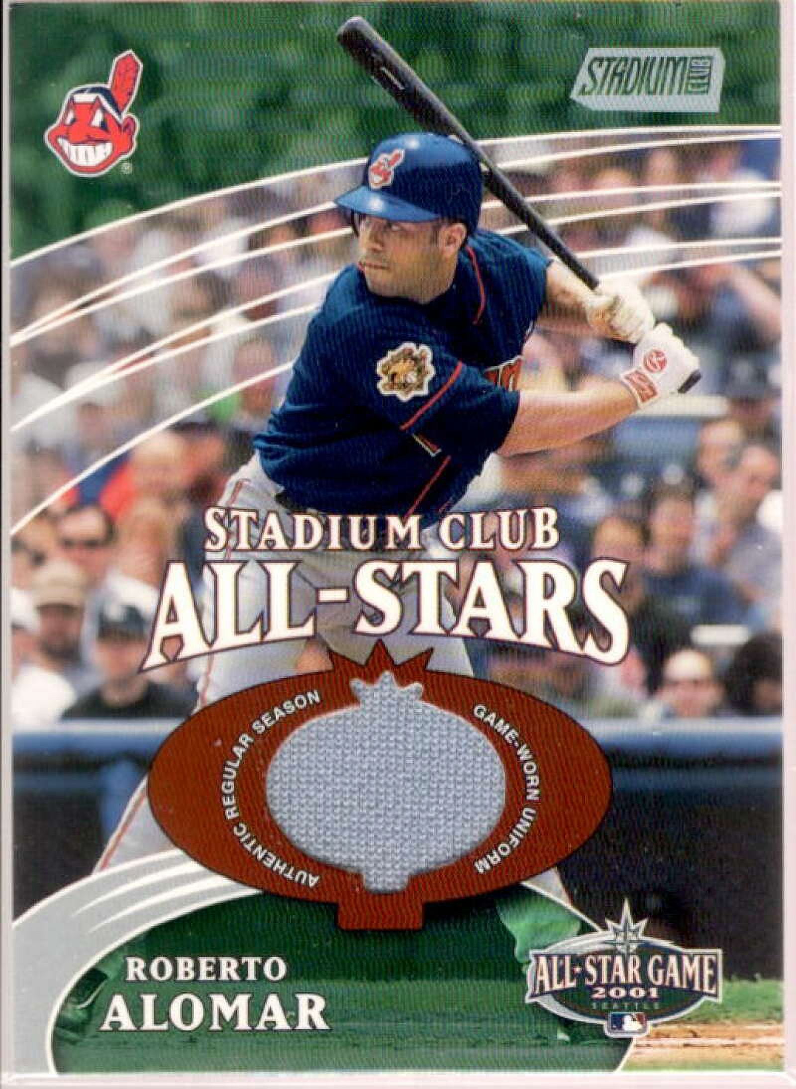 Roberto Alomar Uni Card 2002 Stadium Club All-Star Relics #SCASRA ...
