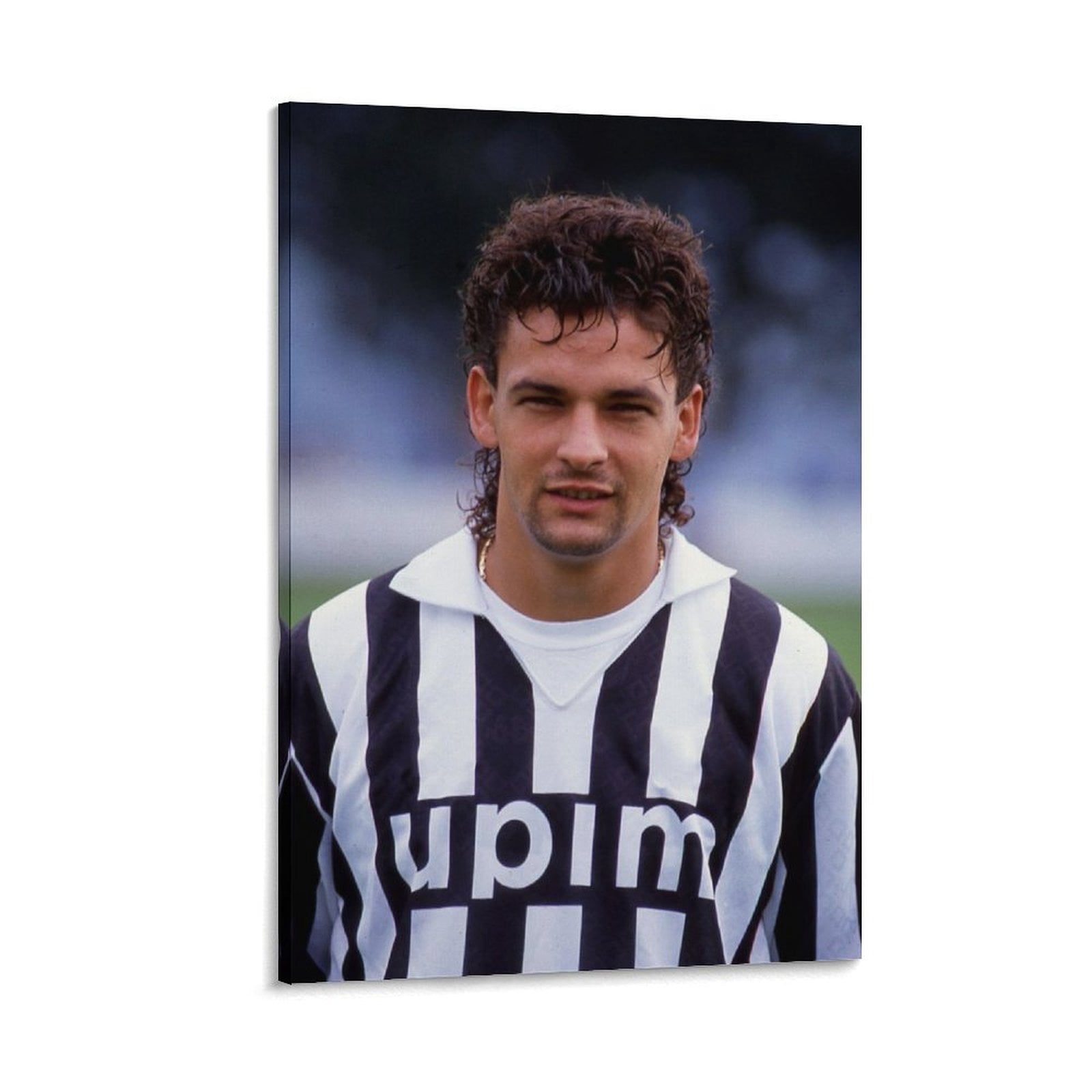 Roberto Baggio Athletes Poster Art Poster Canvas Painting Decor Wall ...